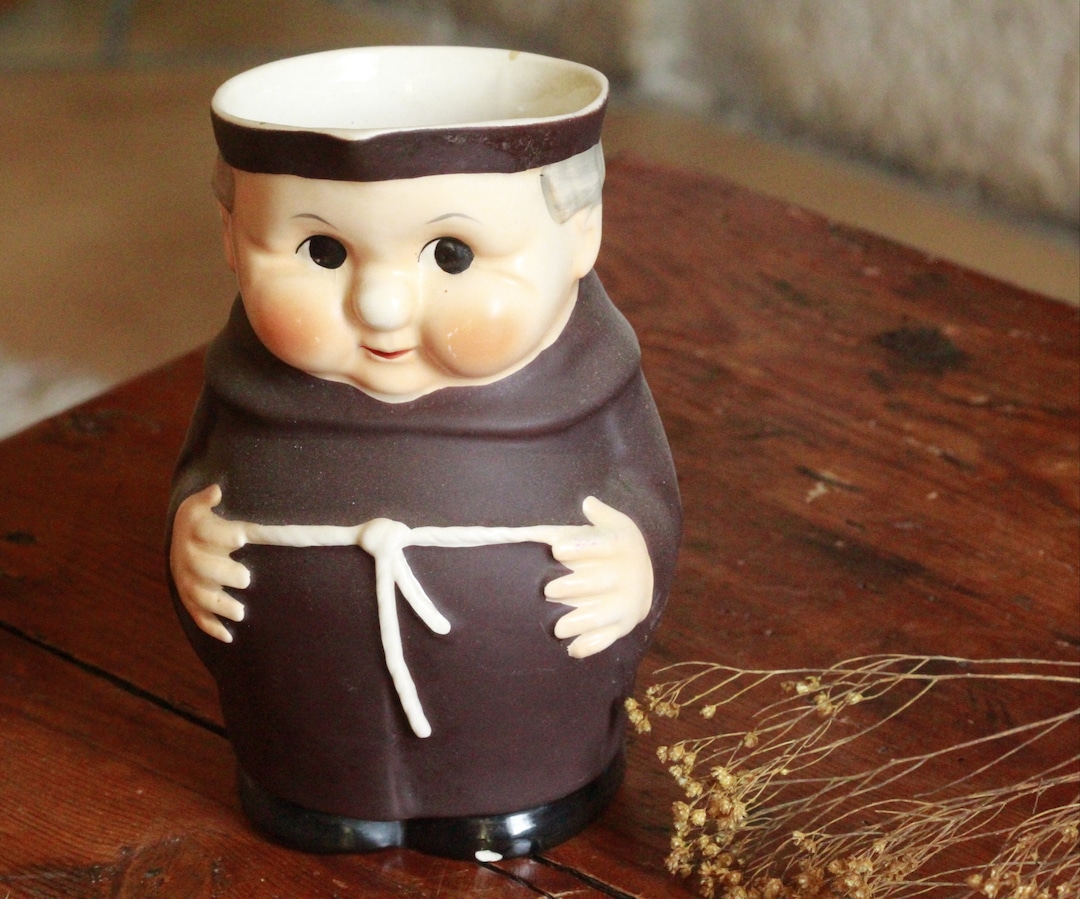 Vintage Priest Pitcher - Etsy