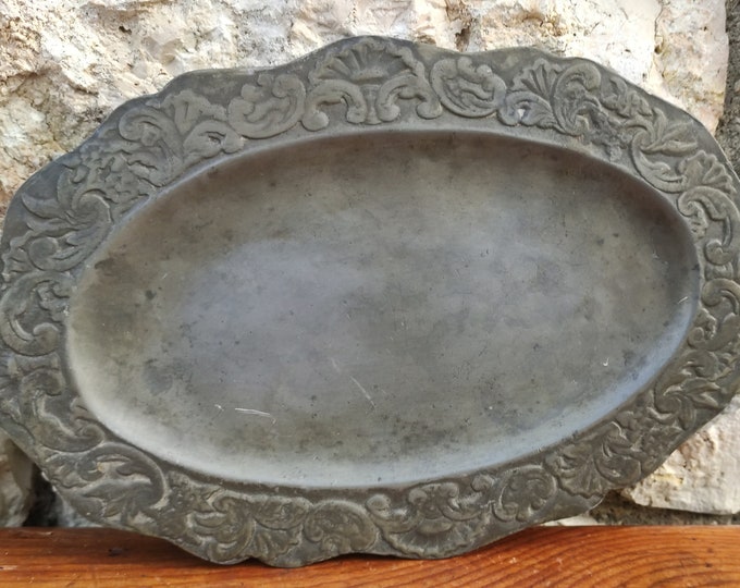 Tin Serving Dish - Etsy