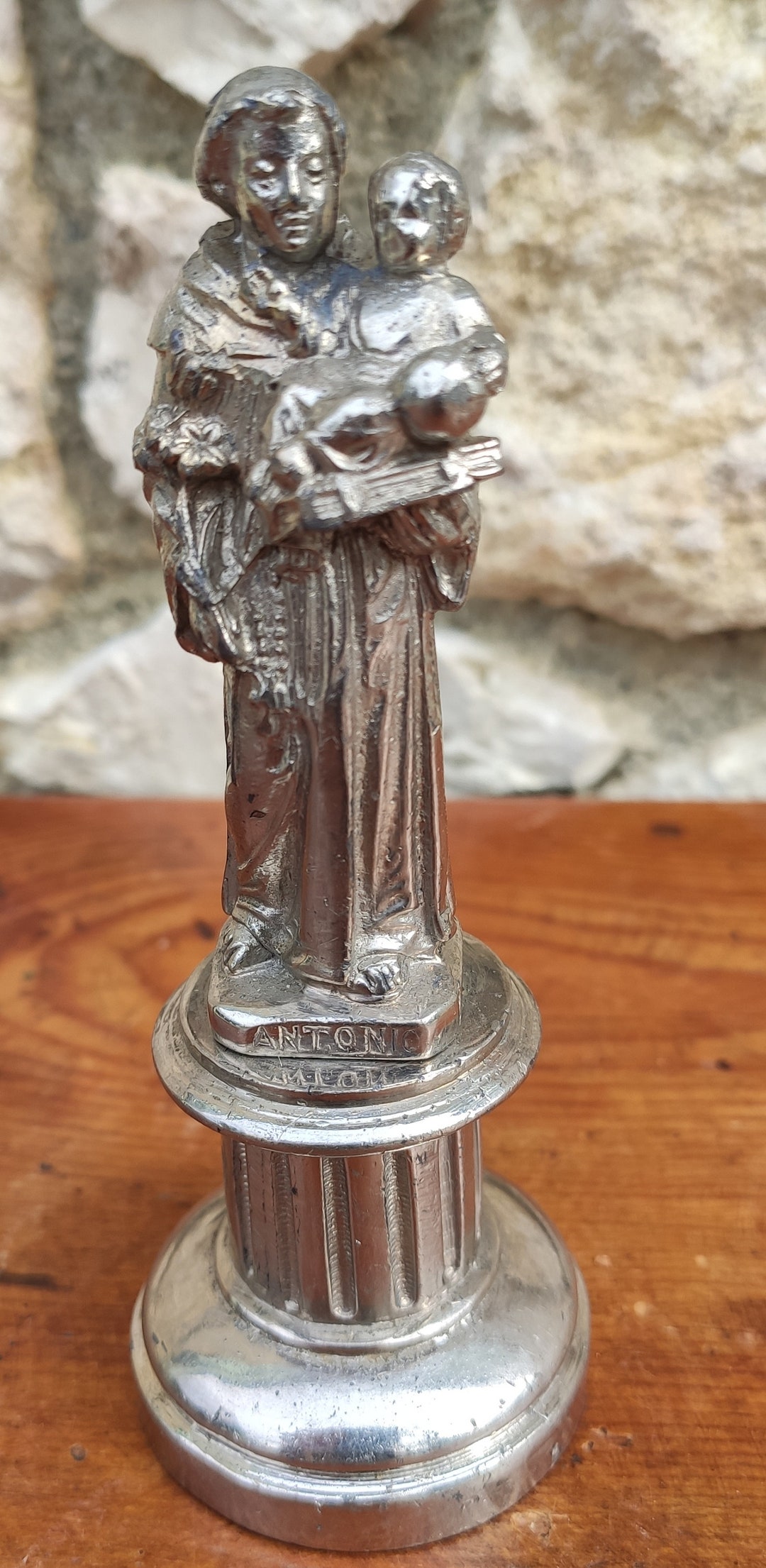Rare Saint Anthony Padua Statue - Etsy