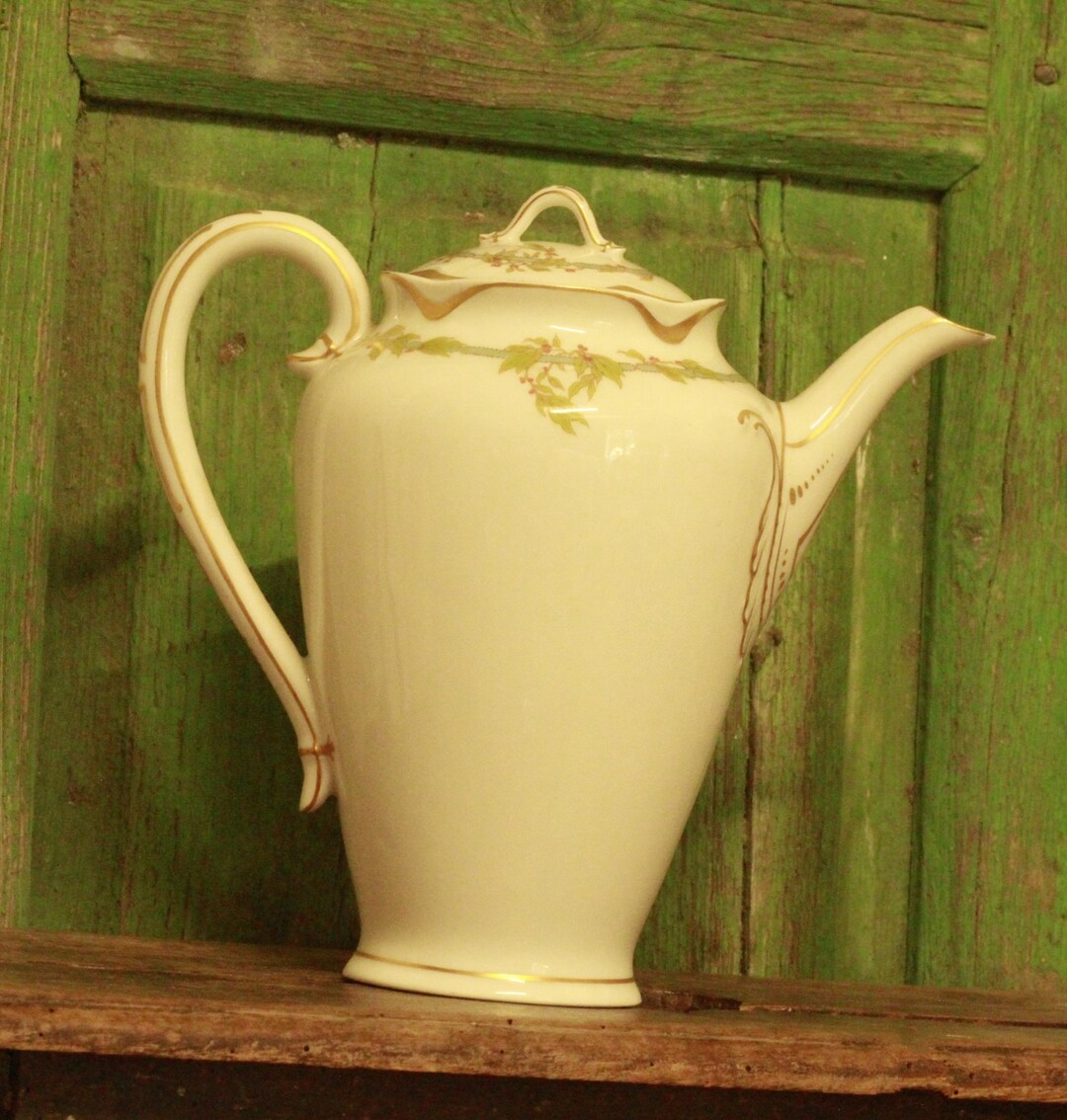 Vintage Haviland Porcelain Teapot - Etsy