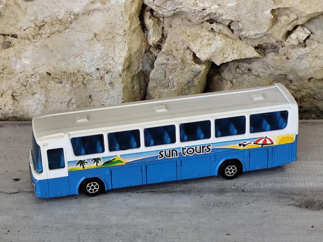Majorette Toy France Mercedes Benz Bus Sun Tours Coach - Etsy