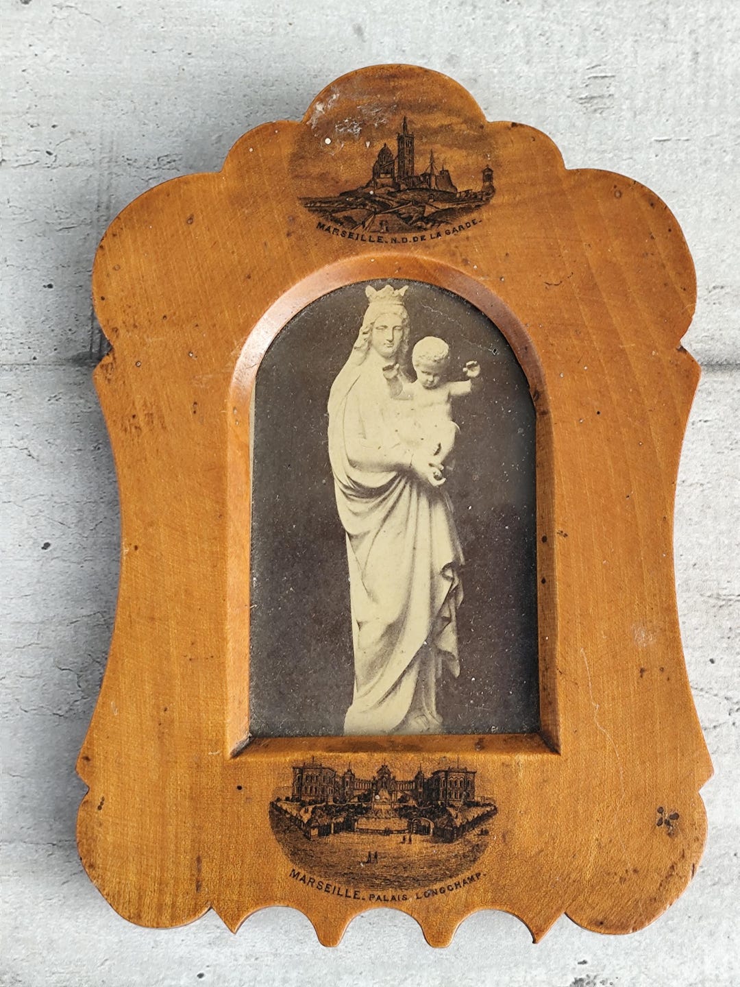 Rare Sainte Religious Frame - Etsy