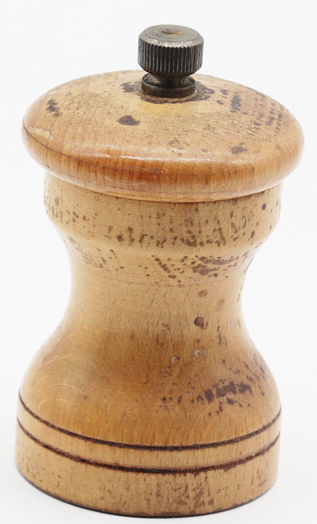 Vintage French Wood Pepperbox - Etsy