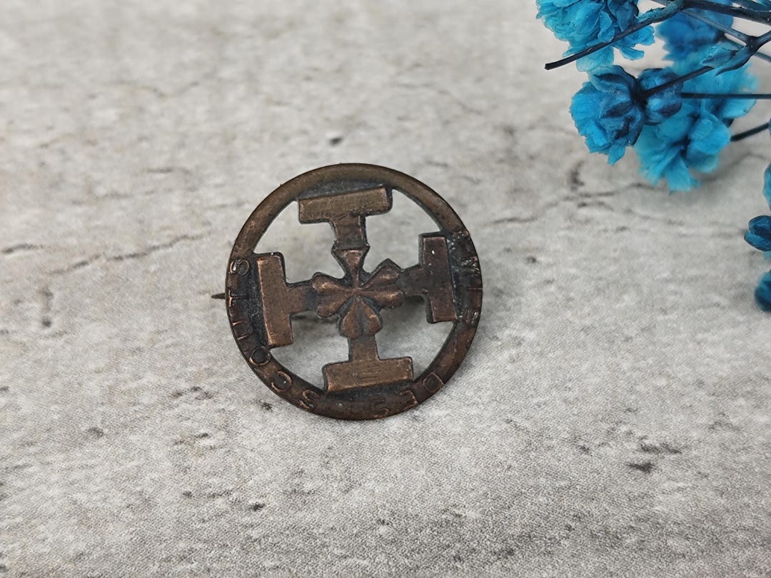 Vintage Scouts of France Badge, Scouts of France Pin From the 1950s ...