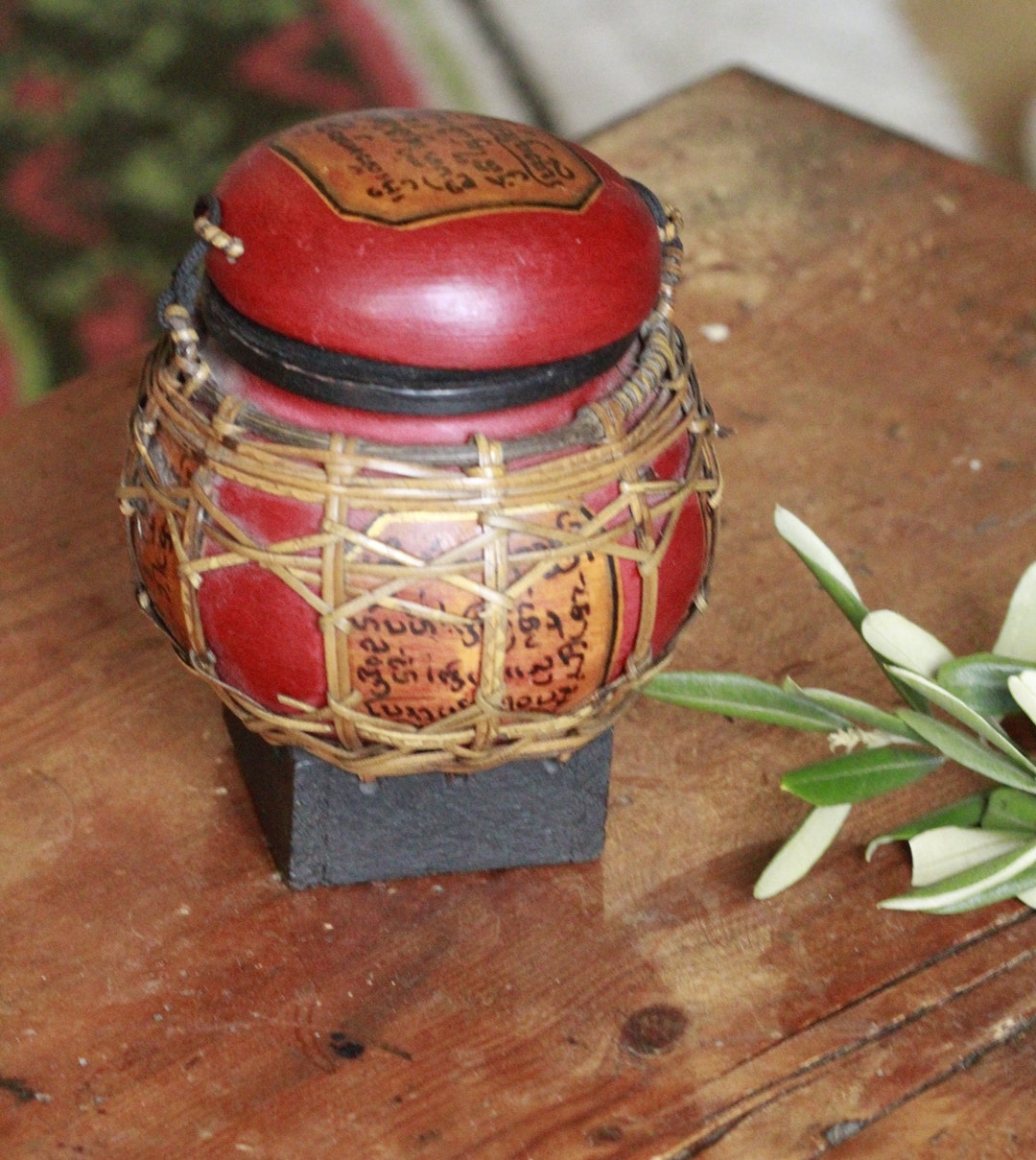 Vintage Chinese Rice Box - Etsy