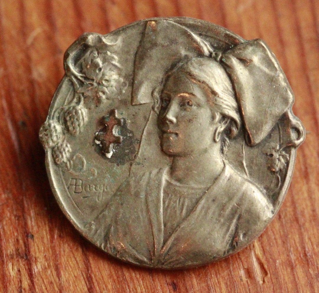 Rare Alsatian Lorraine Cross Brooch - Etsy