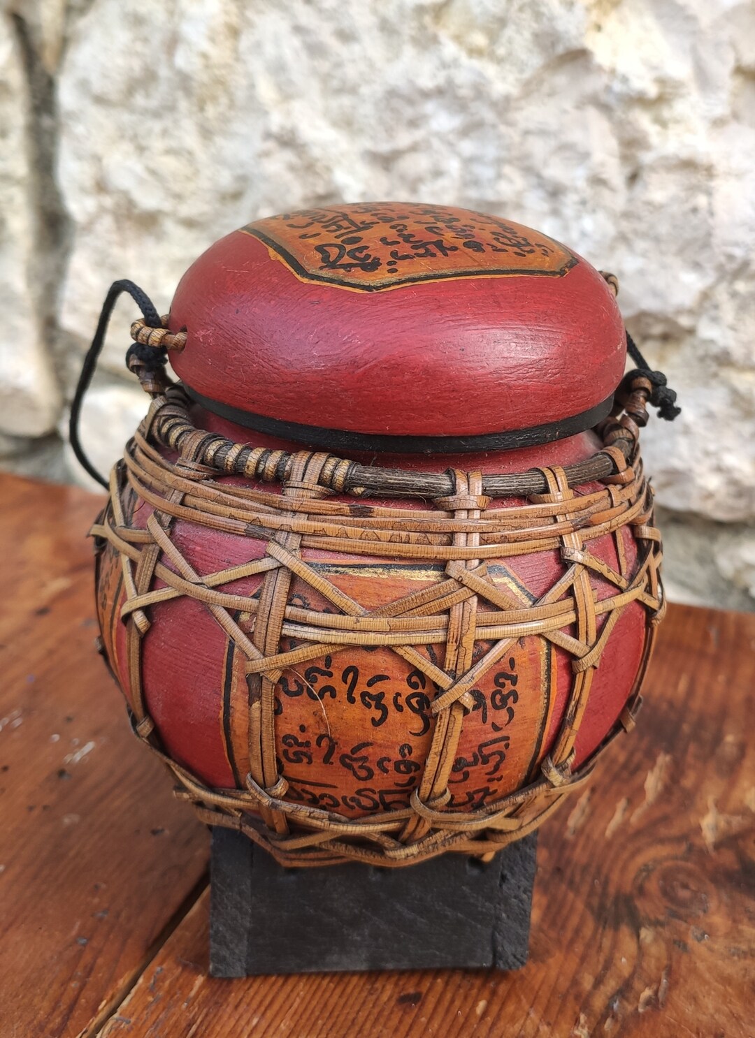 Vintage Chinese Rice Box - Etsy