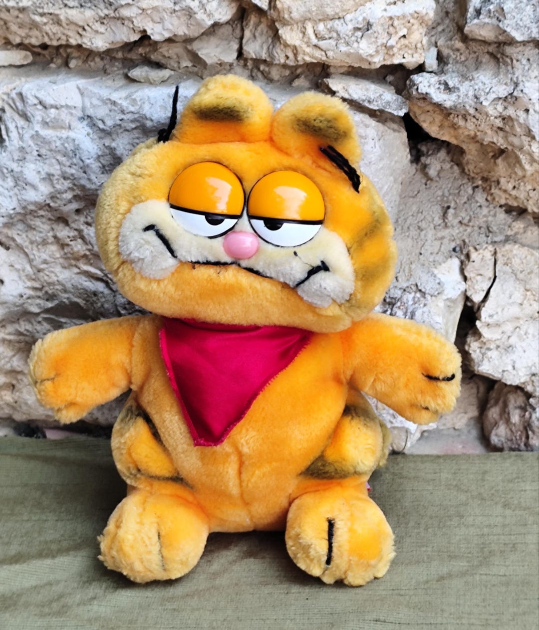 Old Garfield Cat Plush Toy - Etsy