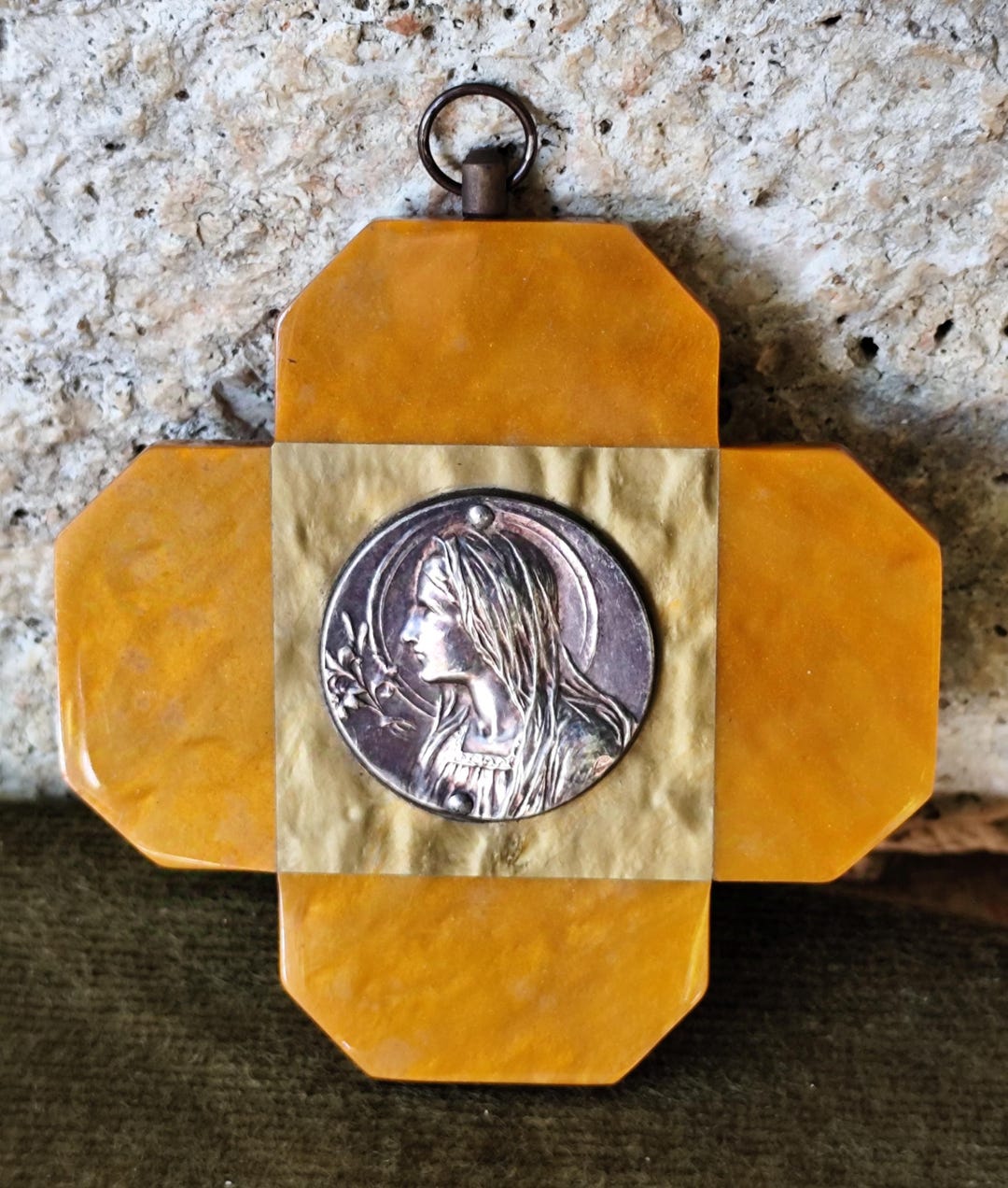 Virgin Mary Cradle Medal - Etsy