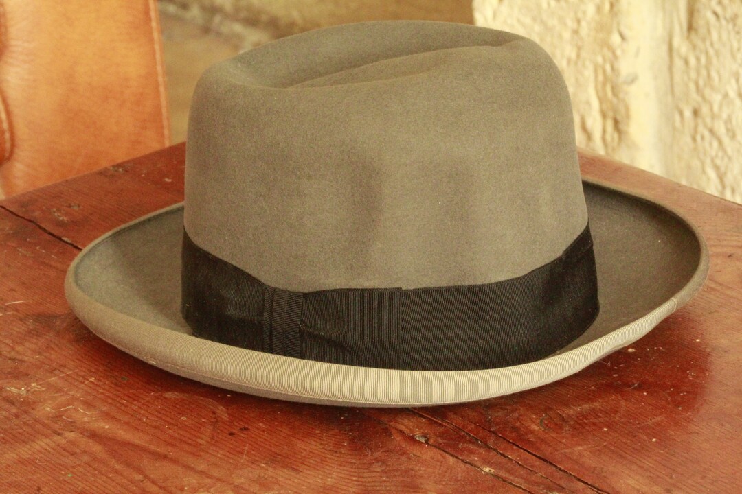 Rare Old Felt Eton Hat - Etsy