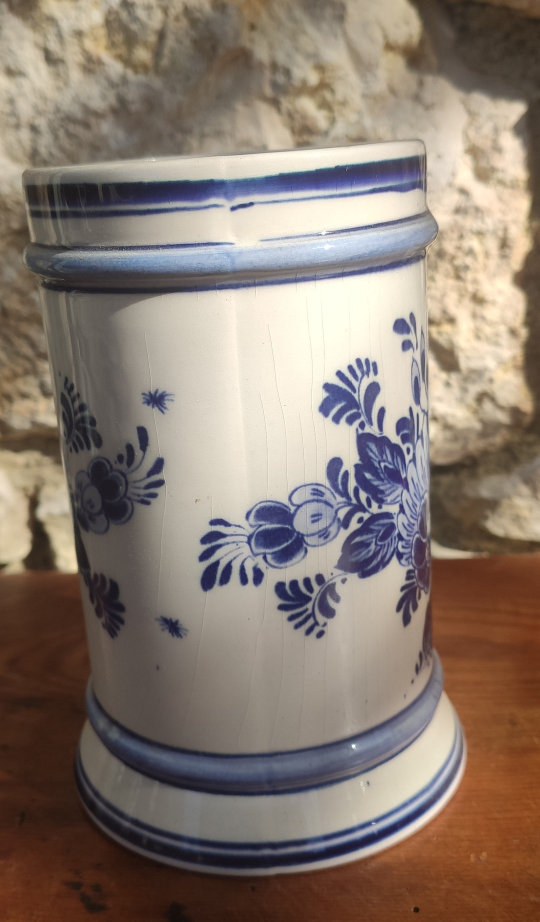 Handmade Delft Ceramic Pot Regina Delfts Holland - Etsy
