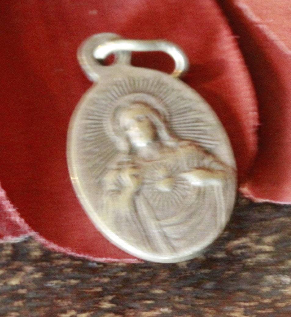 Rare Medal the Virgin of the Poor Banneux - Etsy