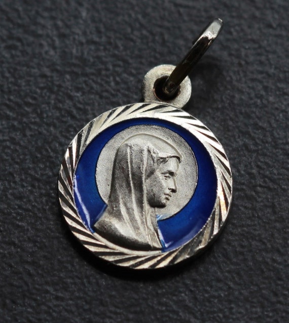 Our Lady Lourdes Medal - Etsy