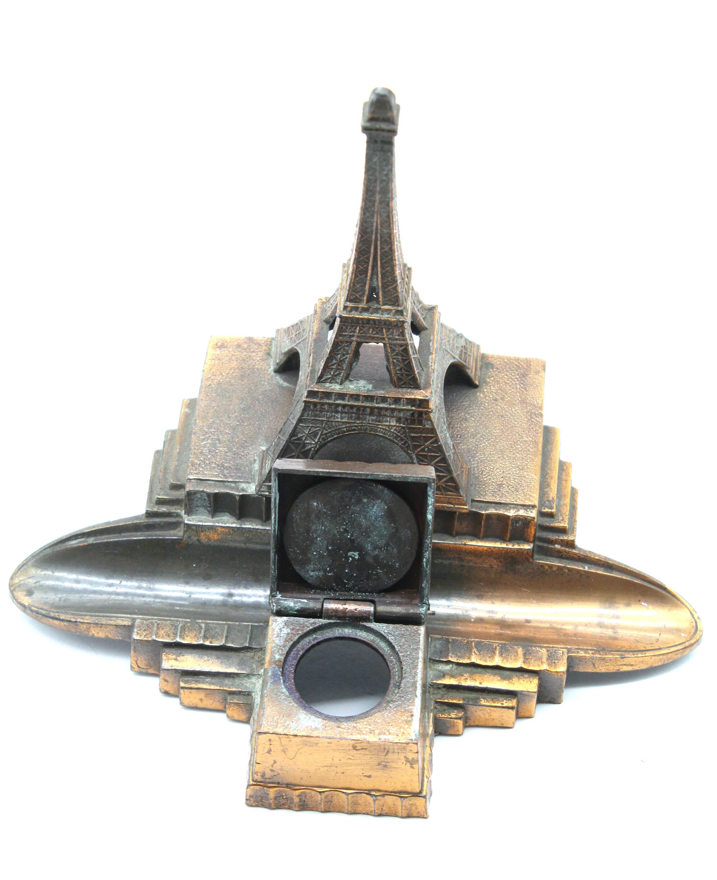 Rare Art Deco Inkwell | Etsy