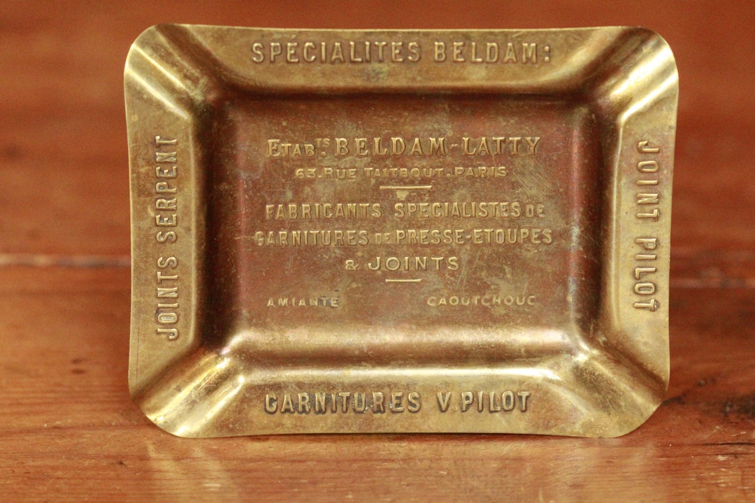 Old Beldam Latty Advertising Ashtray - Etsy