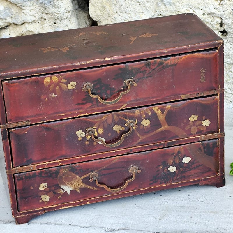 Asian Jewelry Box - Etsy