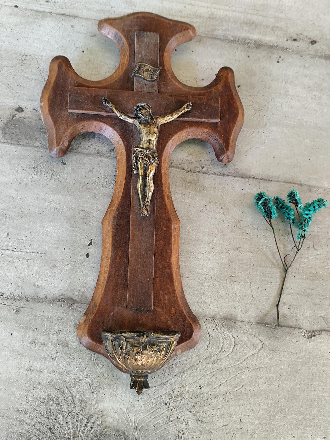Rare Jésus Christ Stoup - Etsy