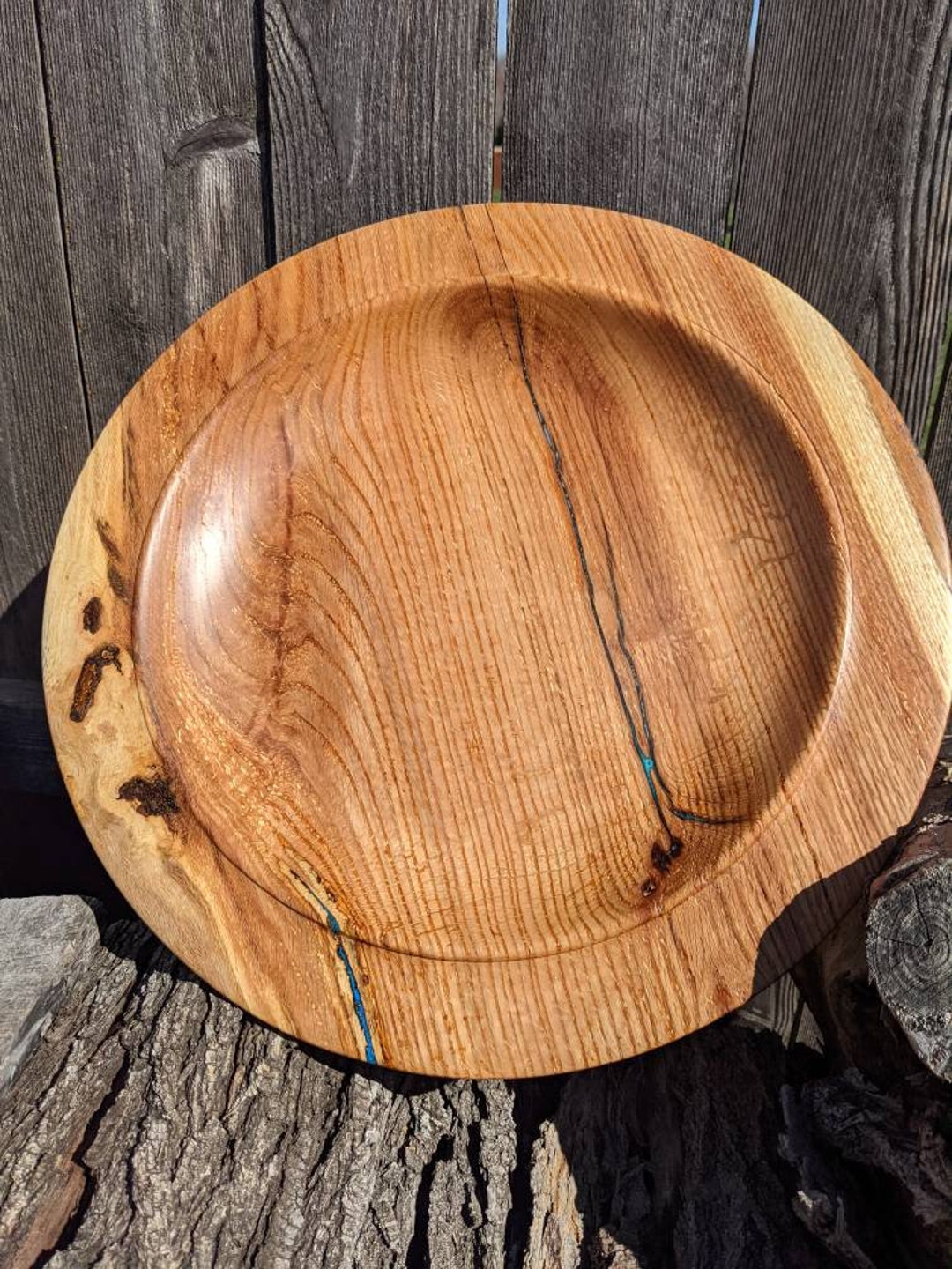 Beautiful Oak Platter - Etsy