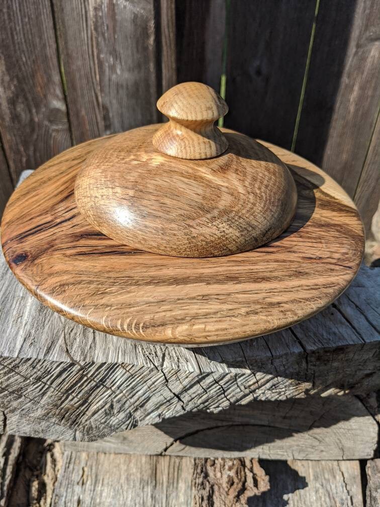 Red Oak Jewelry or Decorative Box - Etsy