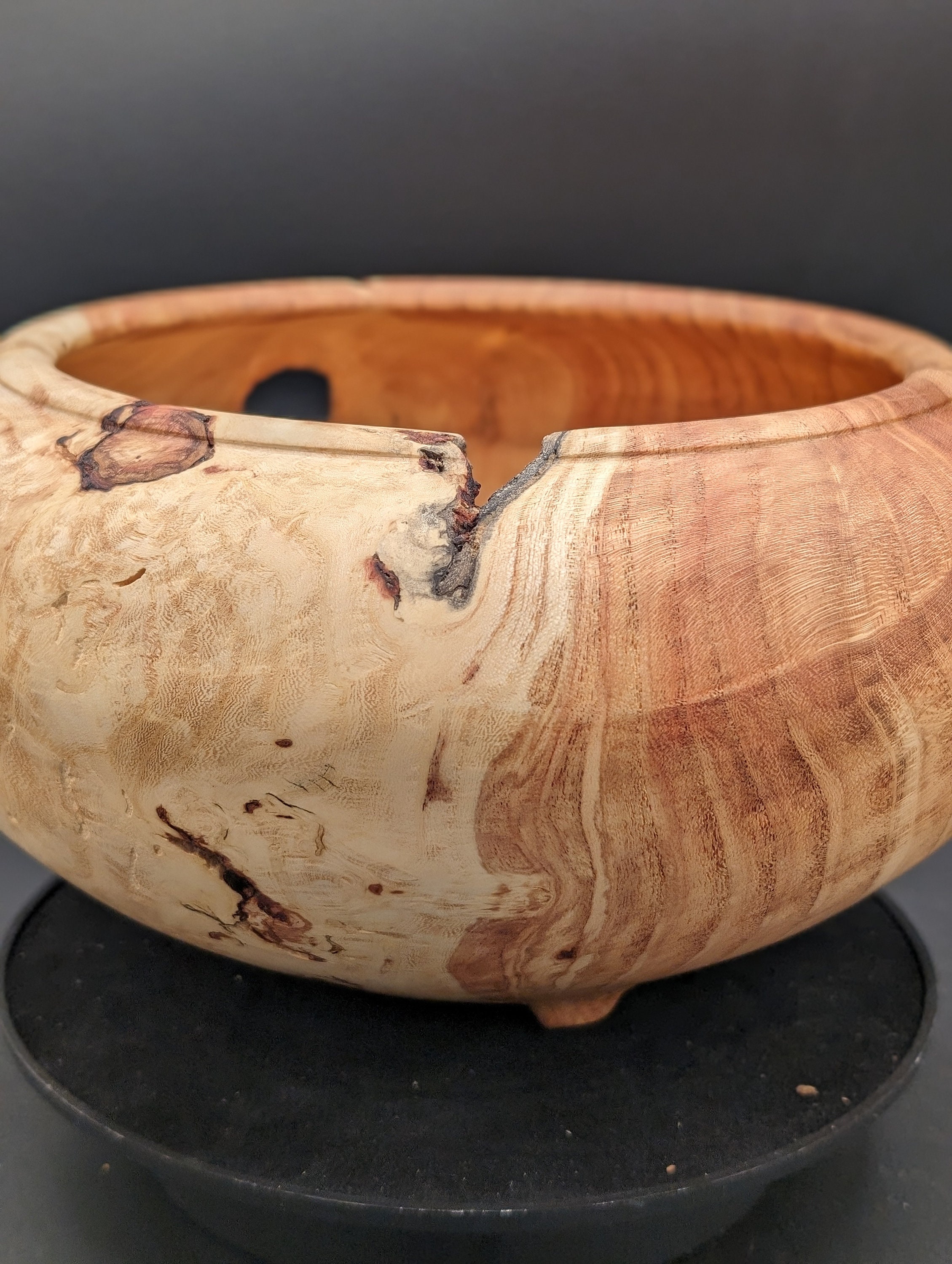 Honey Locust Burl Bowl - Etsy