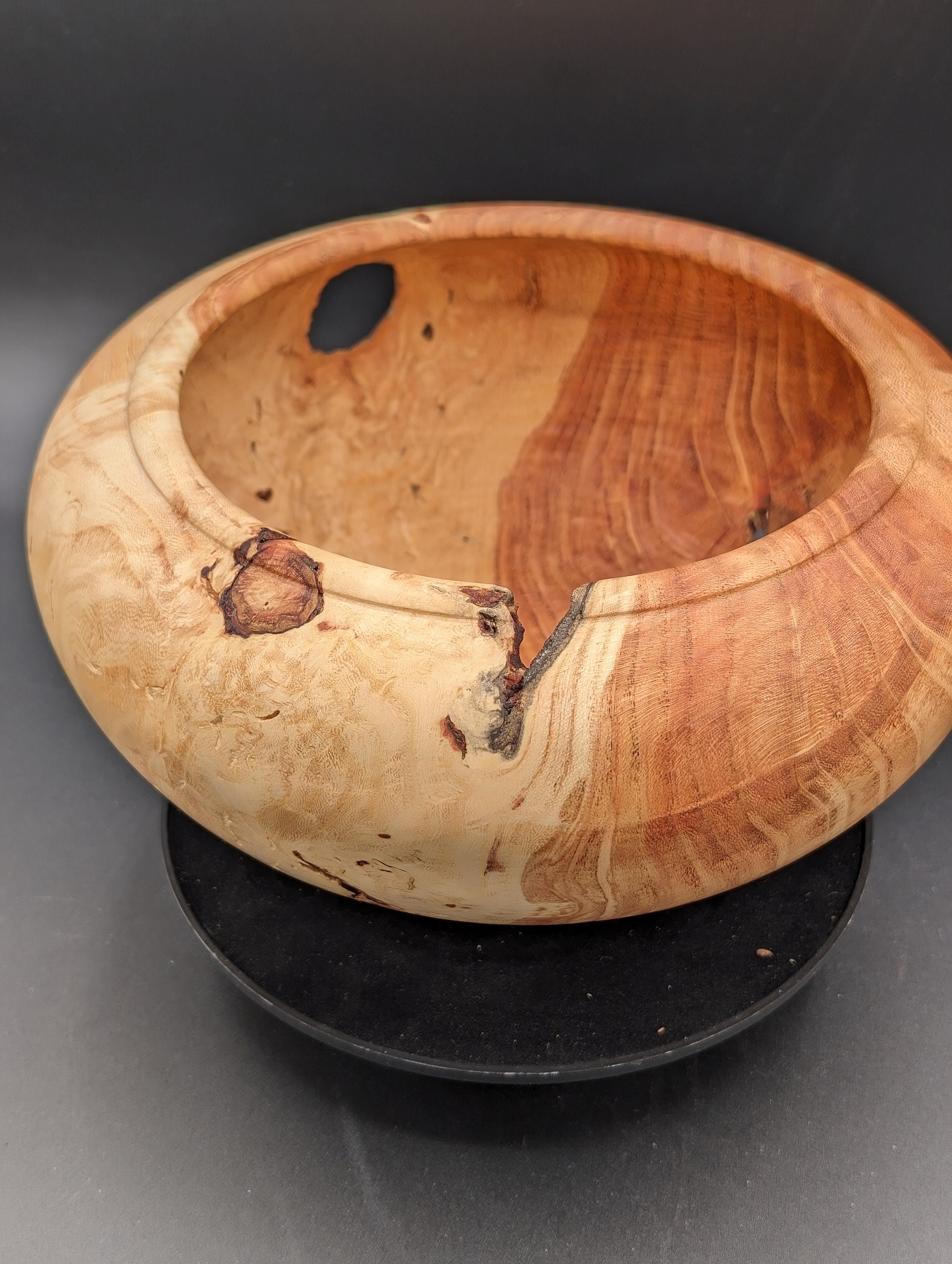 Honey Locust Burl Bowl - Etsy