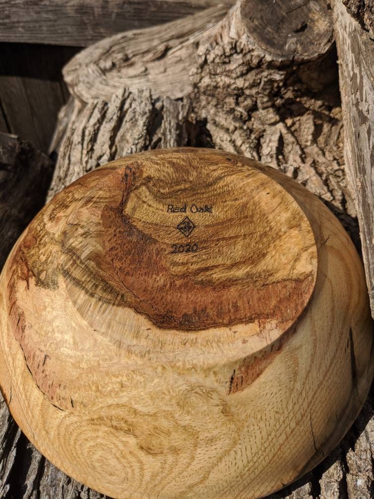 Red Oak Jewelry or Decorative Box - Etsy