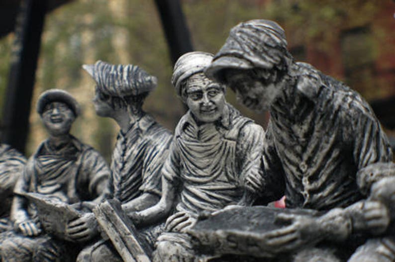 11 Inch Ironworker Statues (made in Ceramic) - Etsy