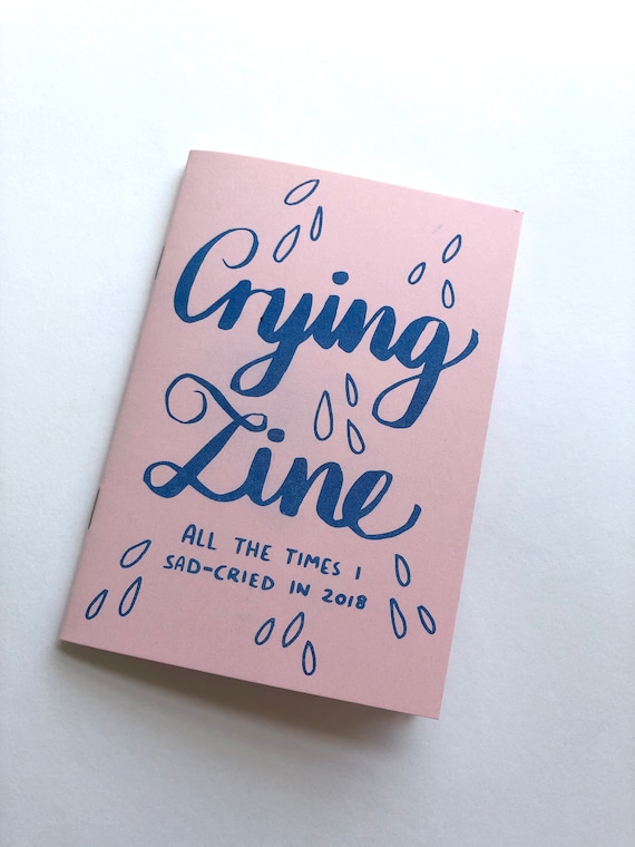Crying Zine | Etsy UK