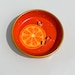 Retro Colorful Cocktail Trinket Dish, Hand Painted Clay Ring Dish, Bar ...
