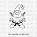 Gnome Ninja Svg File- Gnomies Christmas Png - Digital Download - Cut ...