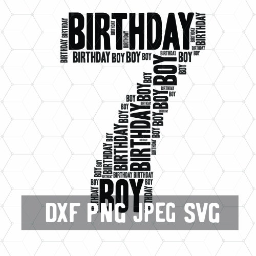 Seventh Birthday Svg 7 Years Old Birthday Boy Cut File Funny - Etsy