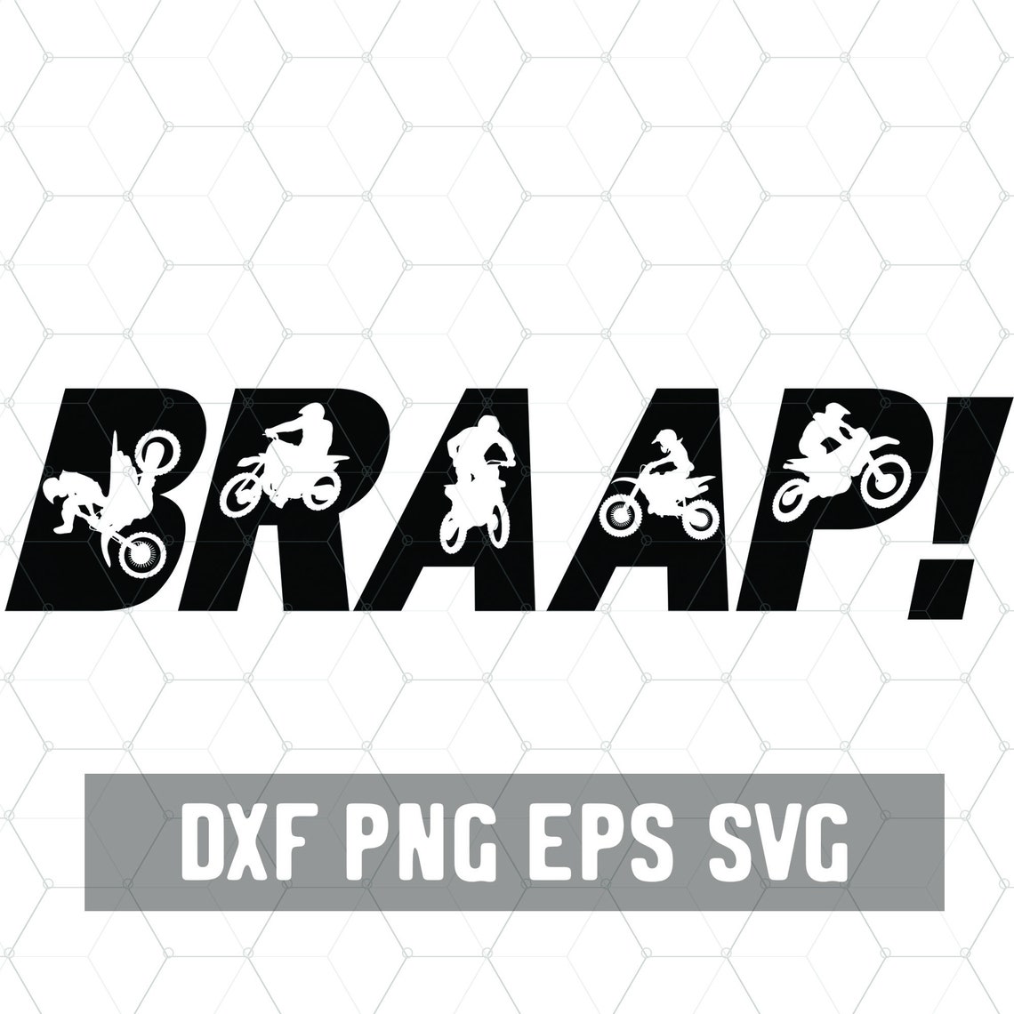 Braap Biker SVG Biker Download Dirt Bike SVG Motorcross - Etsy Canada