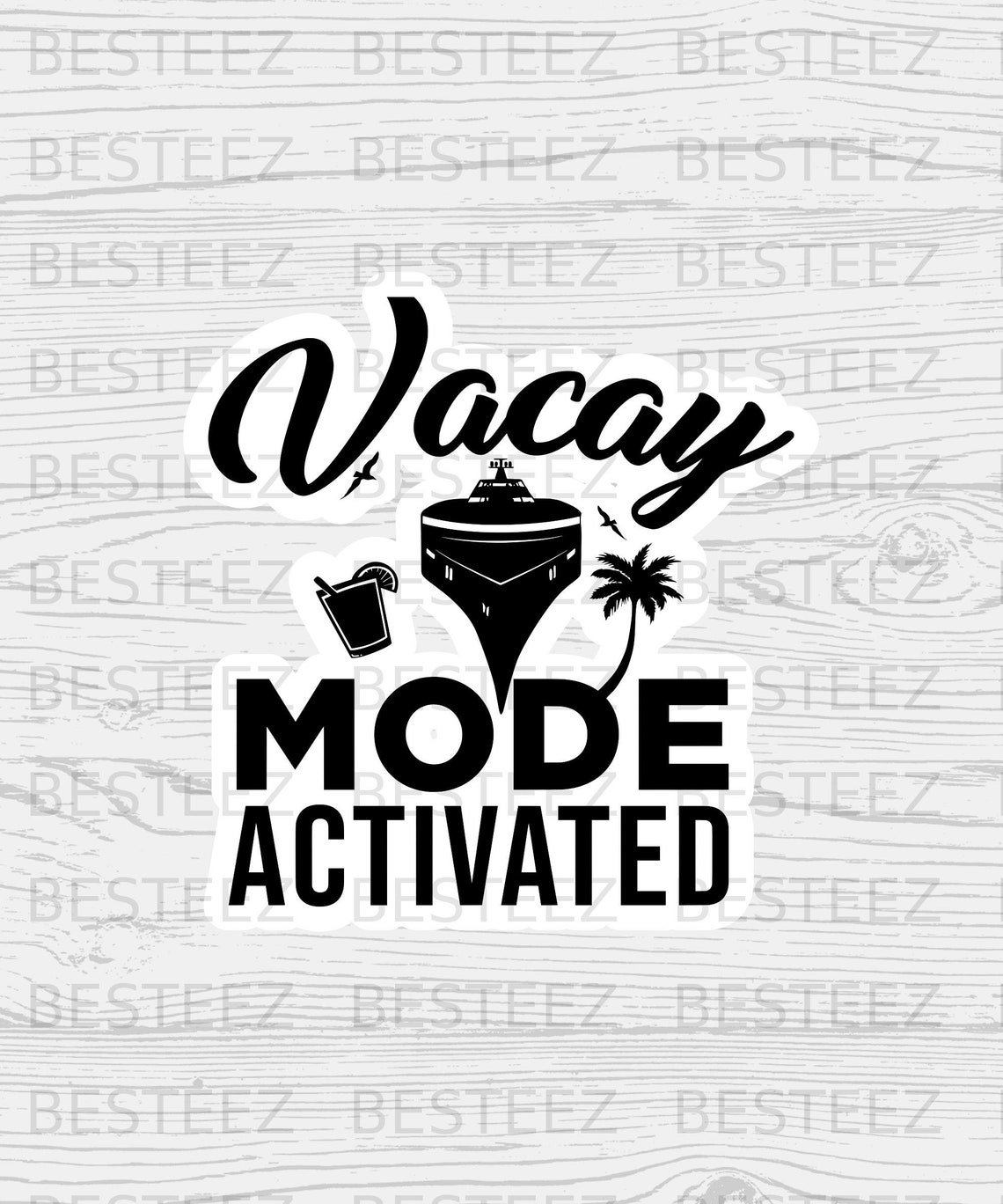 Vacay Mode Activated Svg File Cruising Png Digital Download - Etsy