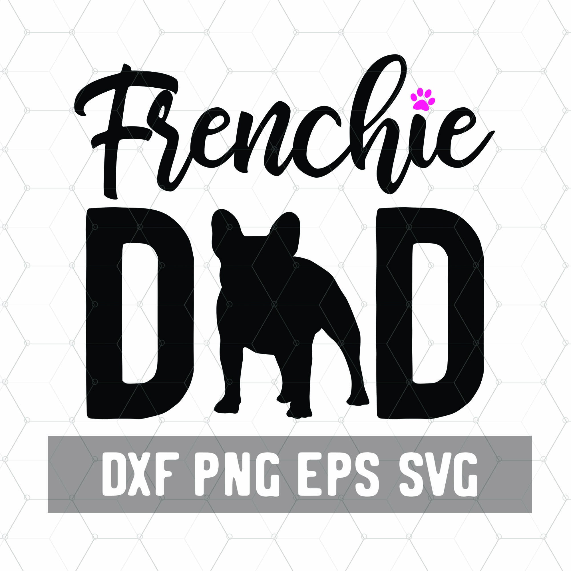 Frenchie Mom SVG French Bulldog DXF Rescue Mom Dog - Etsy UK
