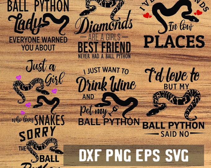Ball Python SVG Bundle - Etsy Canada