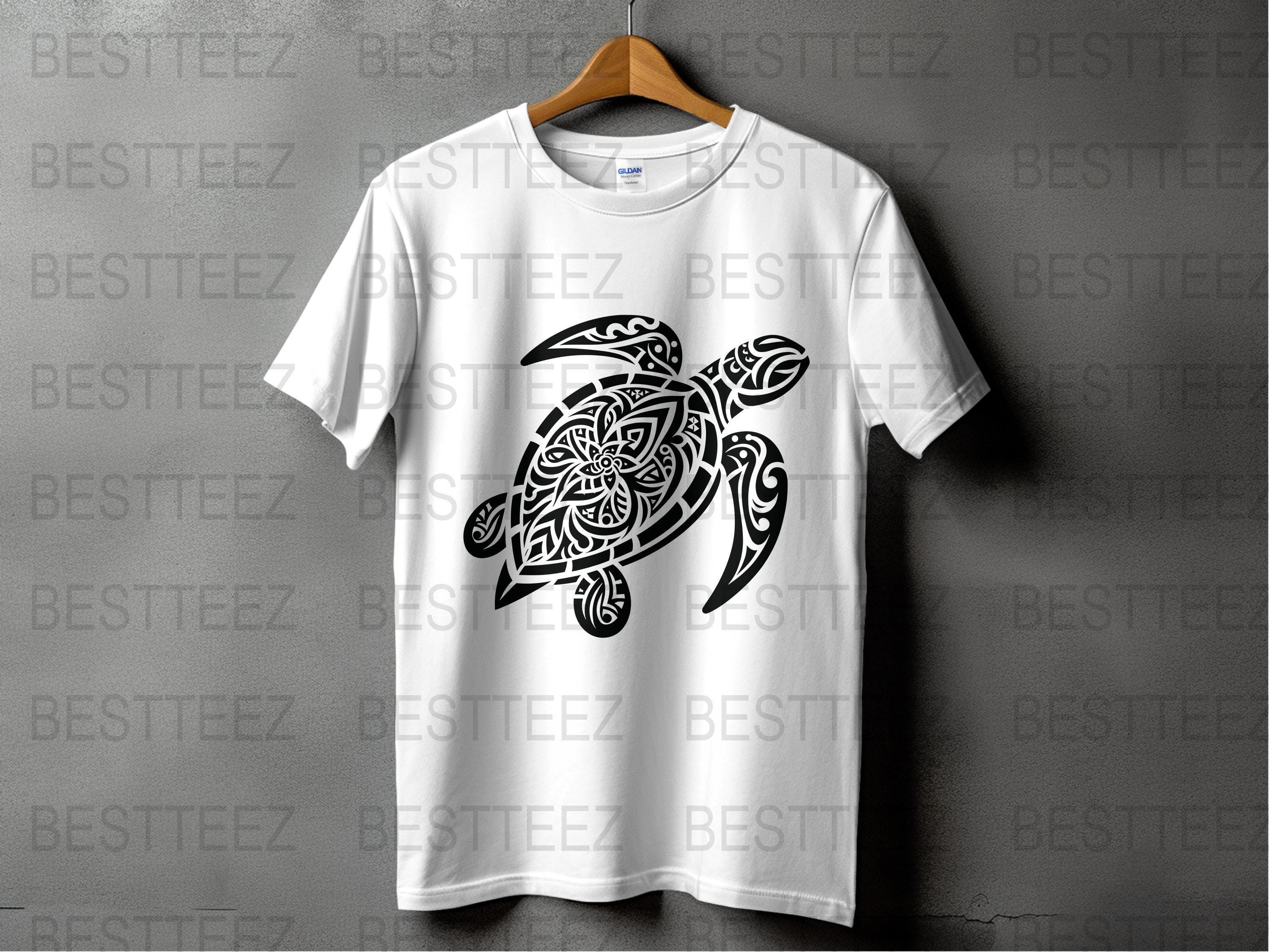 Tribal Sea Turtle SVG, Ocean Animal Mandala Design, Sea Turtle Digital ...
