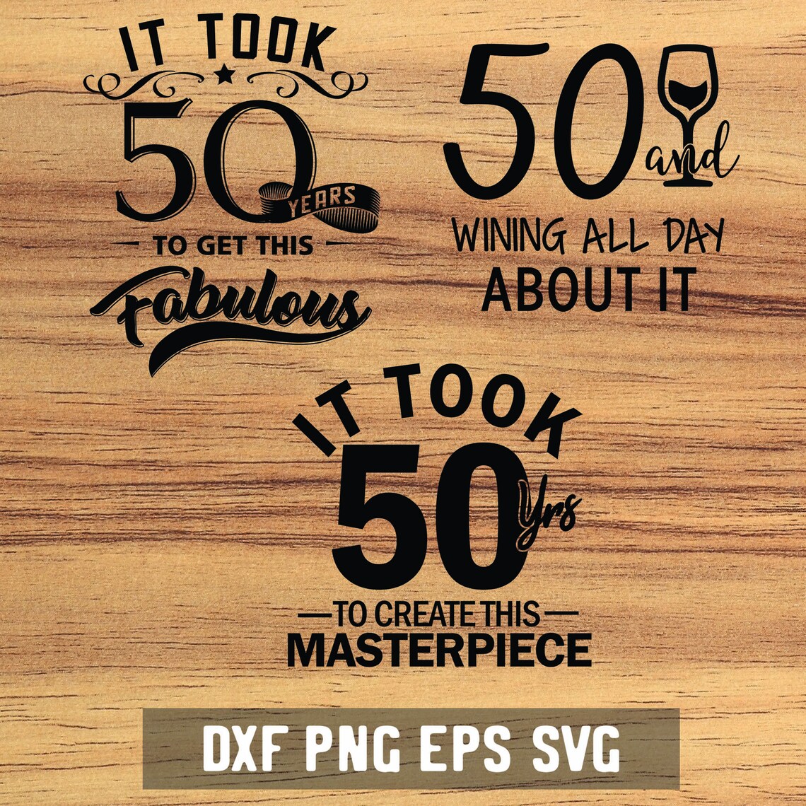 Grappige 50ste Verjaardag 50 Jaar Svg Verjaardag 50 PNG - Etsy België