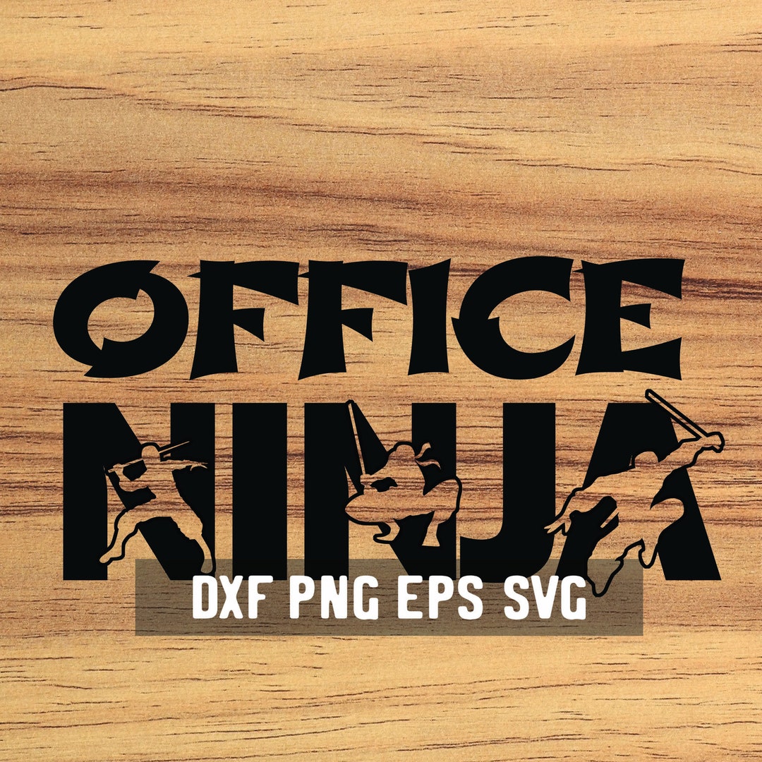 Office Ninja SVG Ninja Fighter Svg It Guy Digital Download Ninja ...