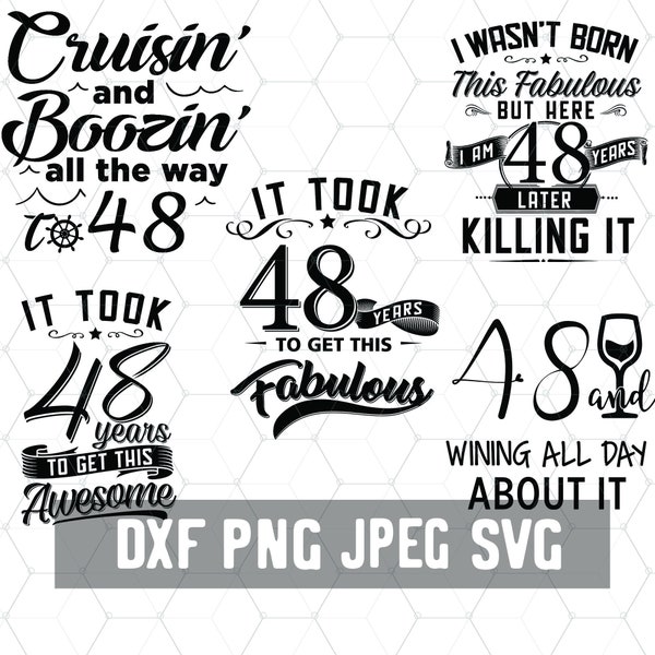 48th Birthday - Etsy