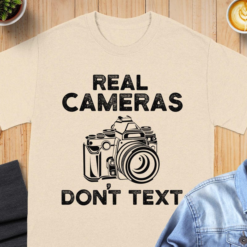 Camera Shirt - Etsy