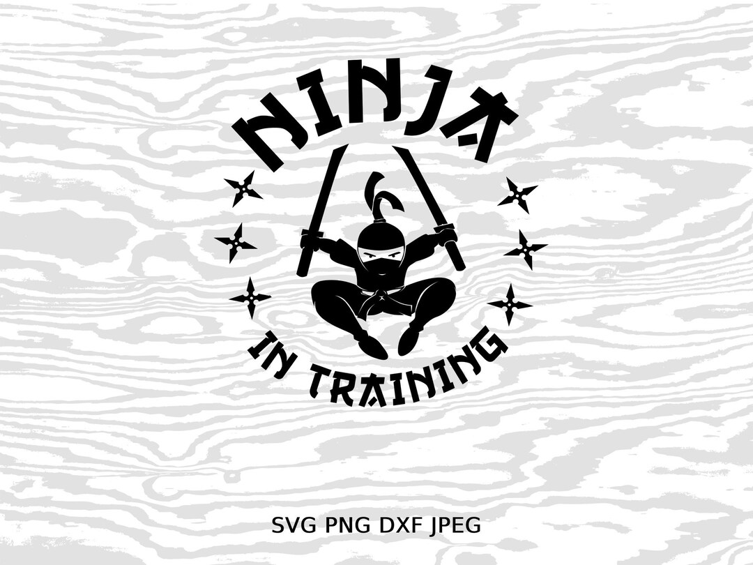 Digital Ninja in Training SVG, JPEG, PNG, Dxf Instant Download - Etsy