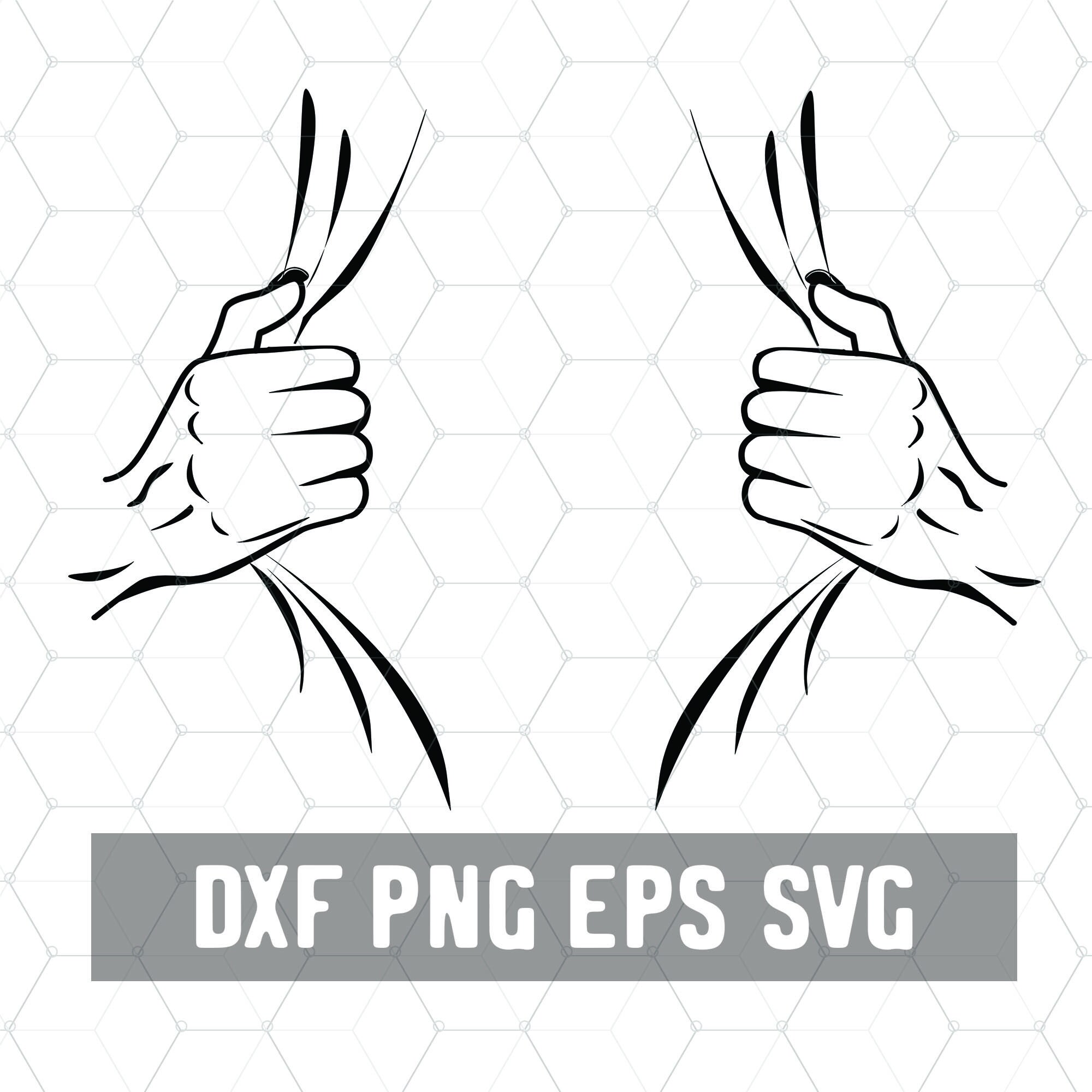 Tear Away SVG Ripped Shirt Svg Open Shirt Digital - Etsy