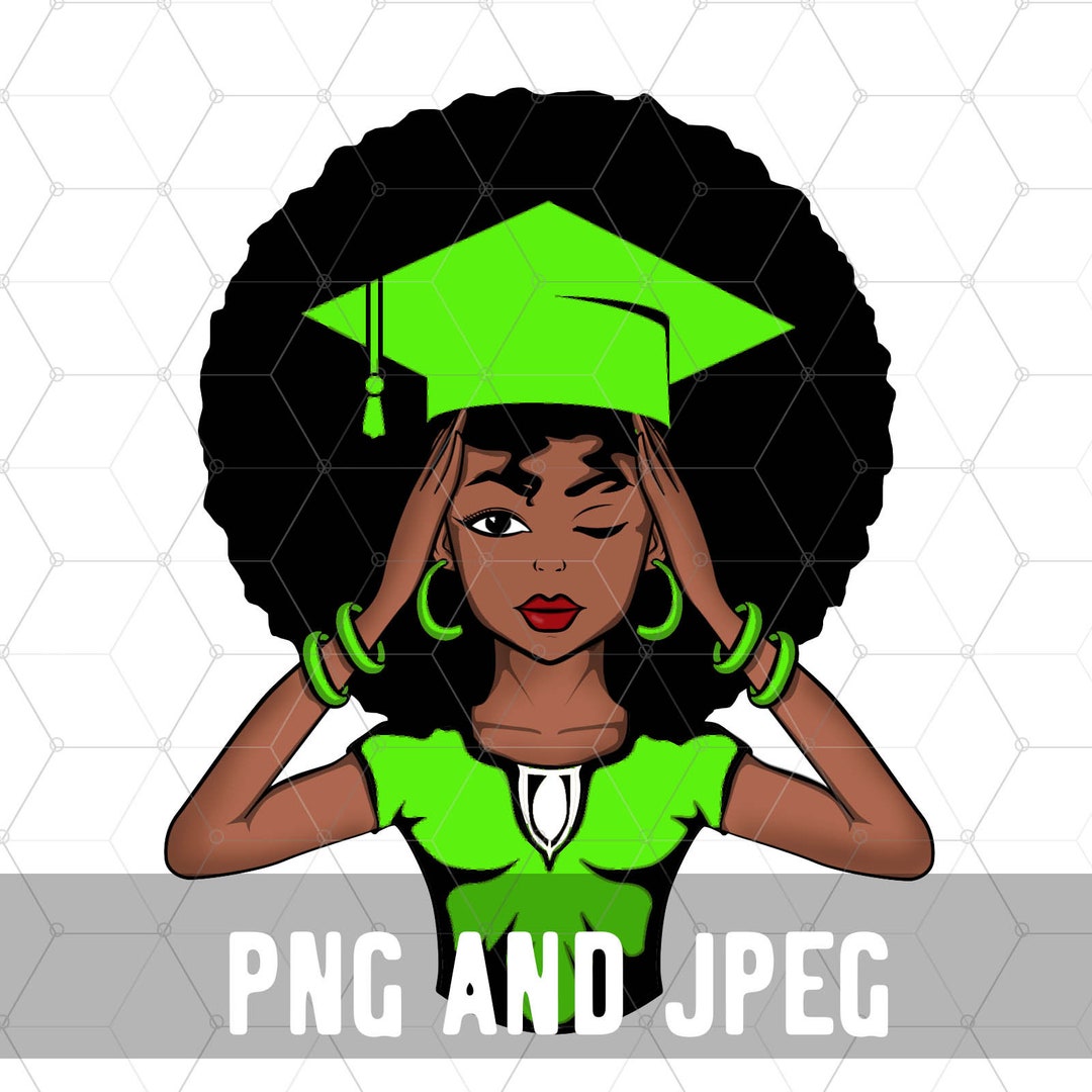 HBCU - Melanin Black Graduate - Graduation African American Woman ...