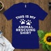 Animal Rescue Shirt Svg File Dog Rescue Png Digital Download Cut File ...