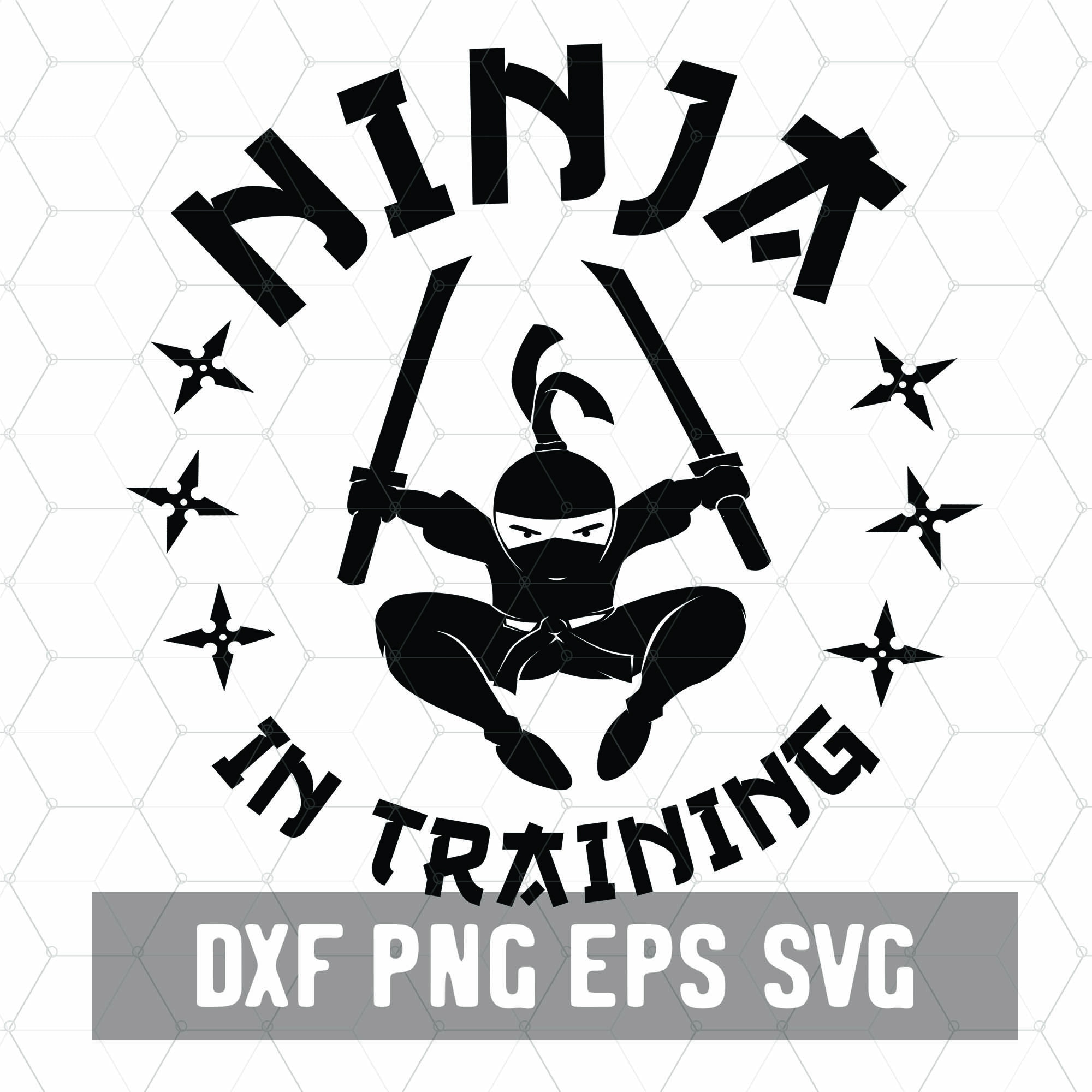 Ninja in Training SVG Ninja Fighter Svg Martial Arts - Etsy UK