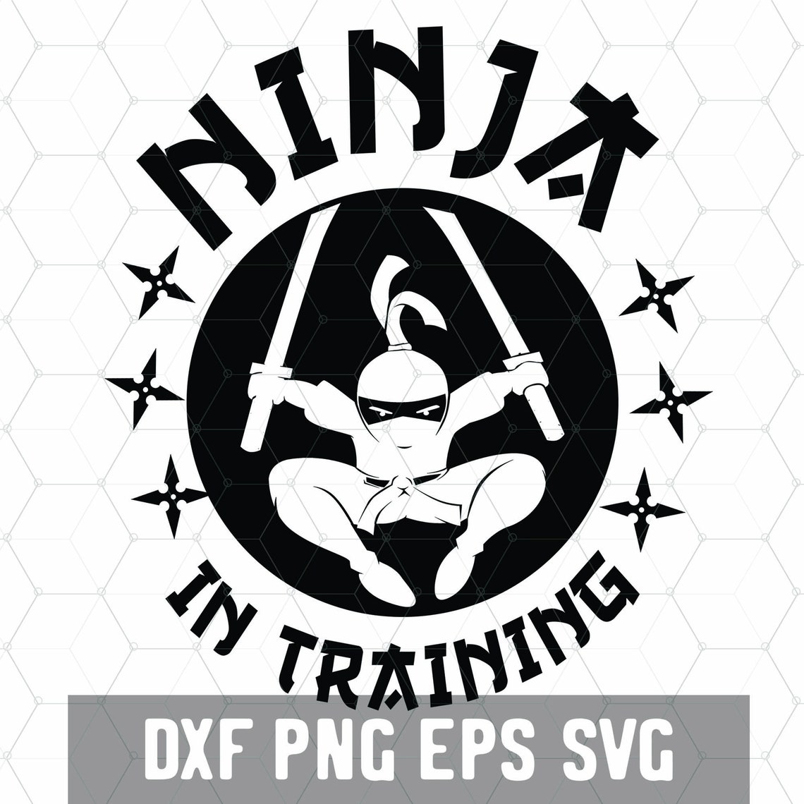 Ninja in Training SVG - Ninja Fighter Svg - Martial Arts - Digital ...