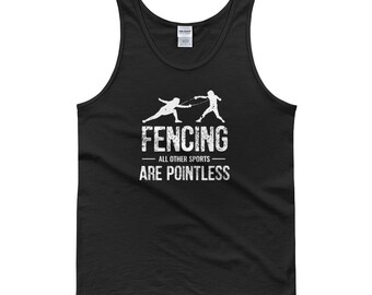 Fencing Post Apocalyptic Designs Tank Top | Etsy