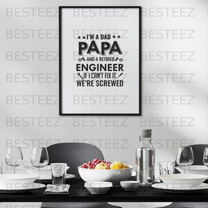 Dad Papa and Engineer Svg File If I Can't Fix It Png Digital Download ...