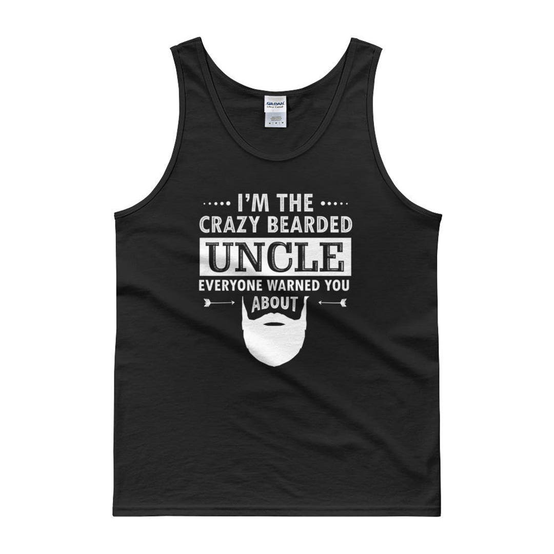 Bearded Uncle - Uncle Shirts - Uncle Gift - Godfather T Shirt - Crazy ...