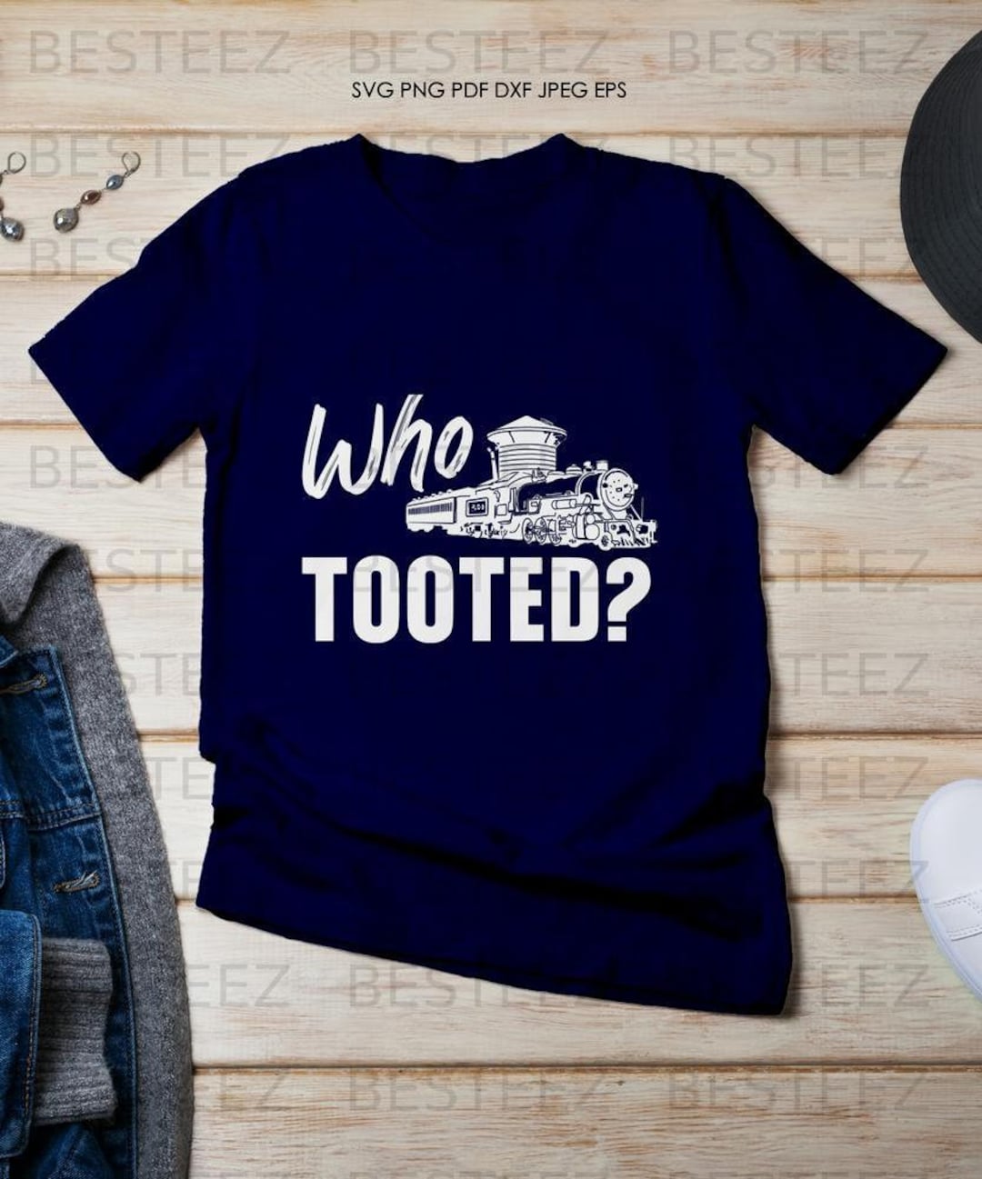 Who Tooted Svg File Train Png Digital Download Cut File - Etsy